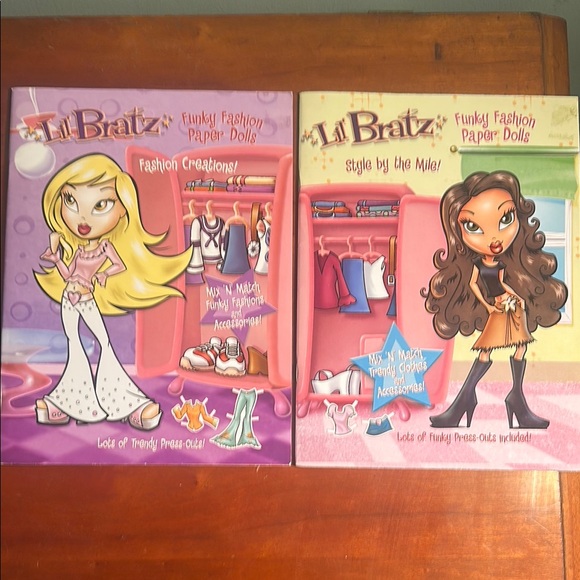 Toys | Lil Bratz Funky Fashion Paper Dolls Set | Poshmark